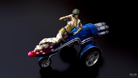 «Турбо-Vengeance» от EVE Outtakes - Фан-арт EVE Online